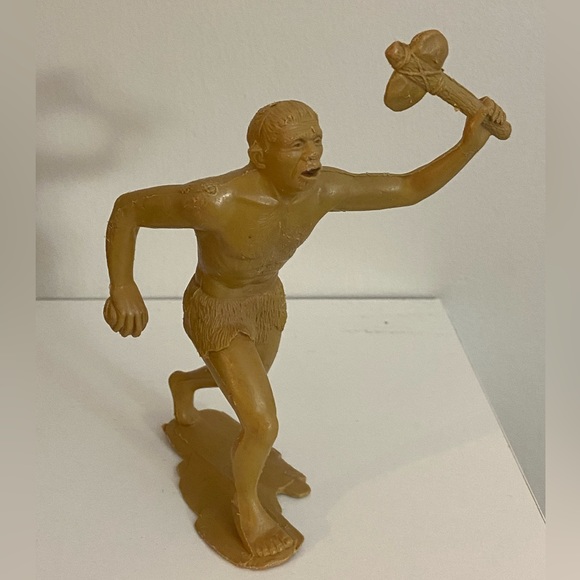 Toys | Vintage Marx Plastic Cavemen Action Figure Marked 1964 | Poshmark